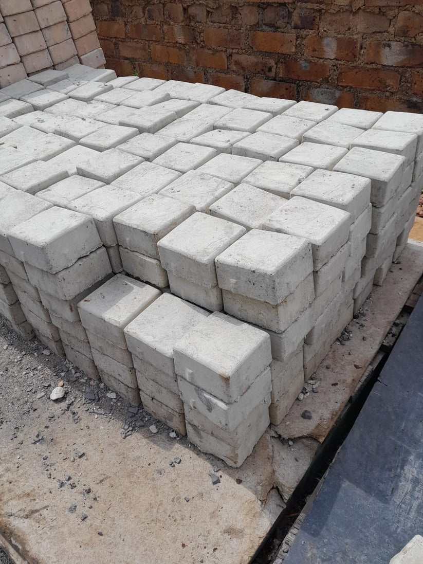 Single Cobbles (100mm x 100mm) Cement – Schubert Landscapes